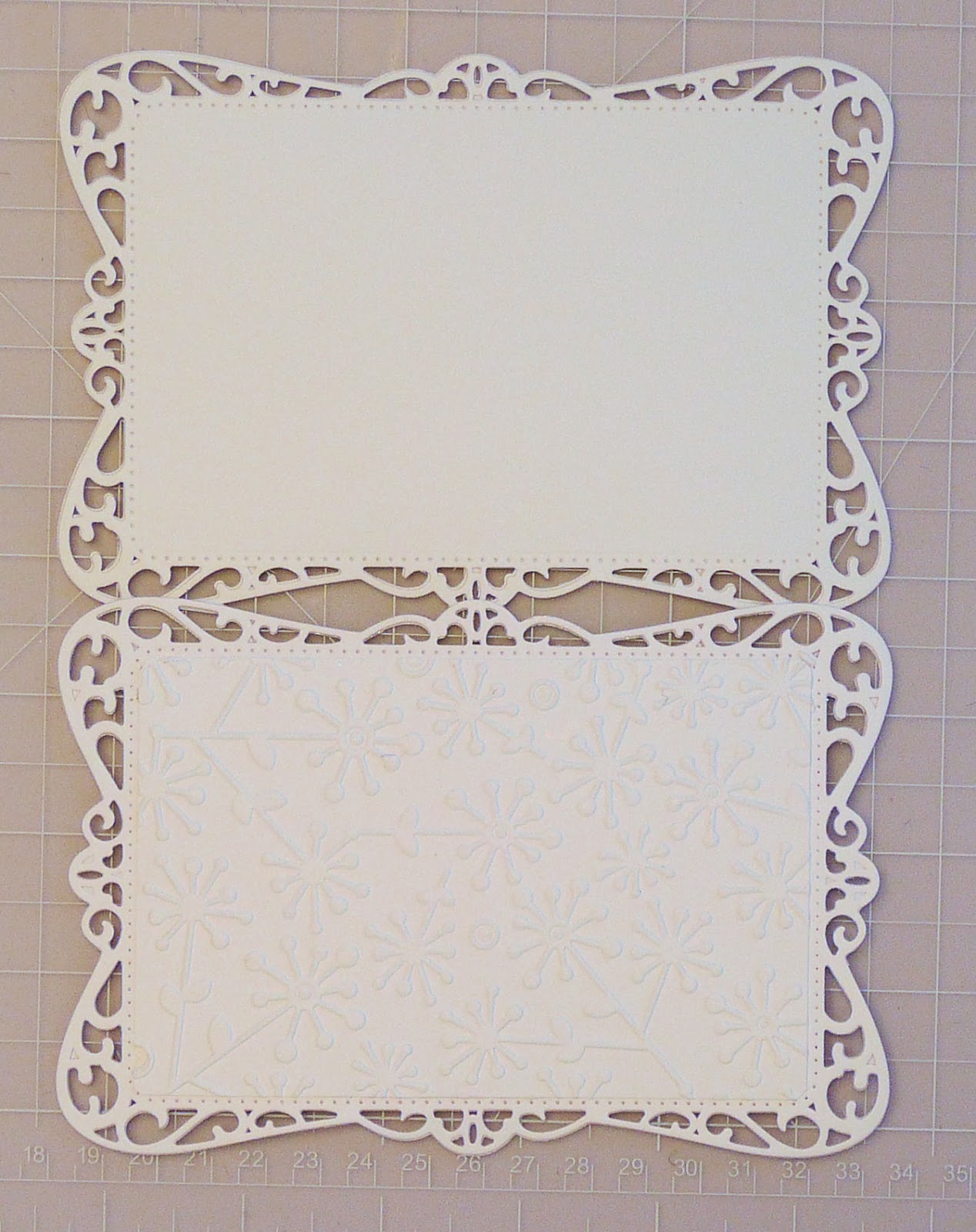 Card Art, Etc.: Steps For Hinged Filigree Card Type 1