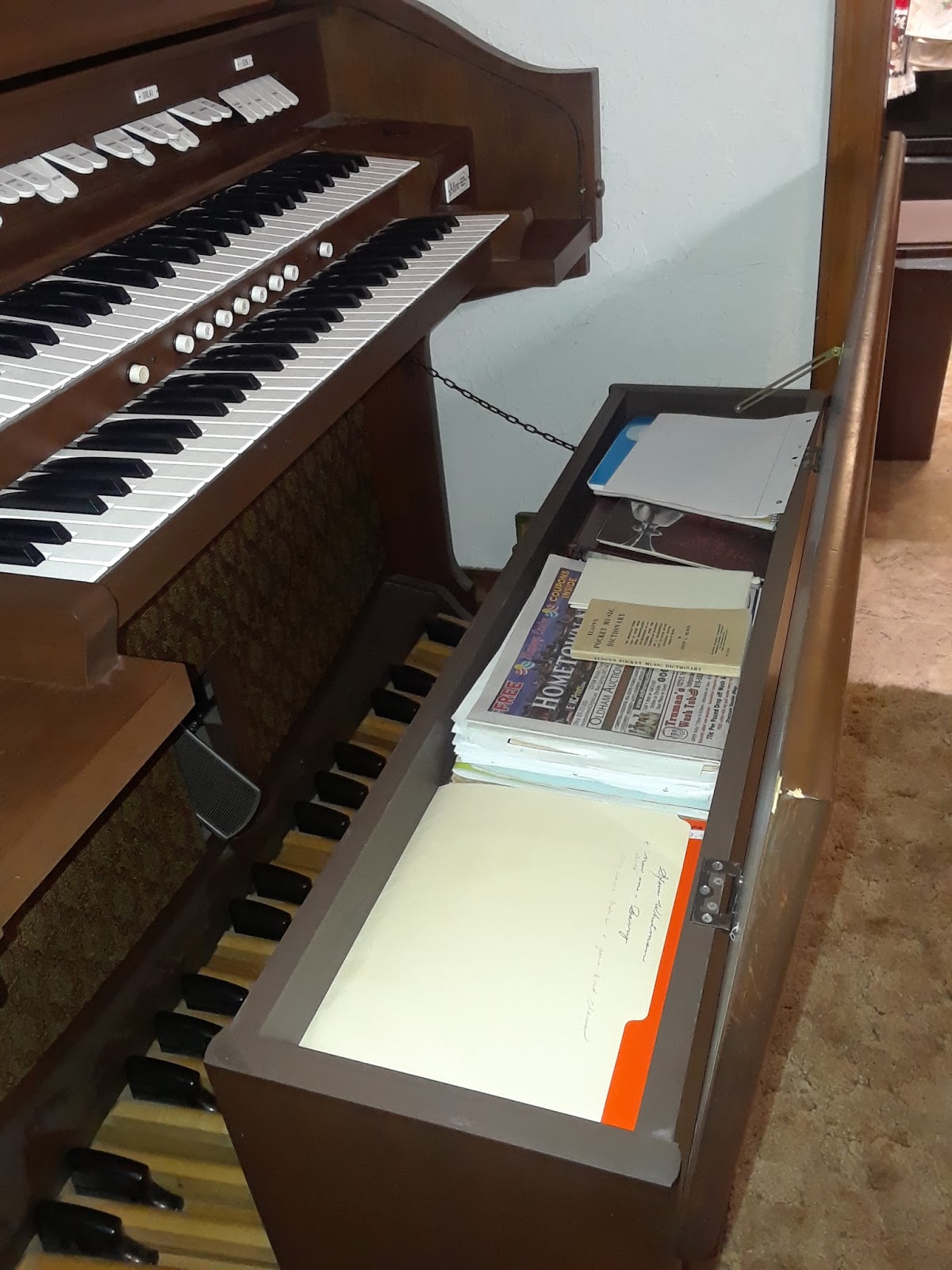 Restoration News: Allen Digital Computer Organ