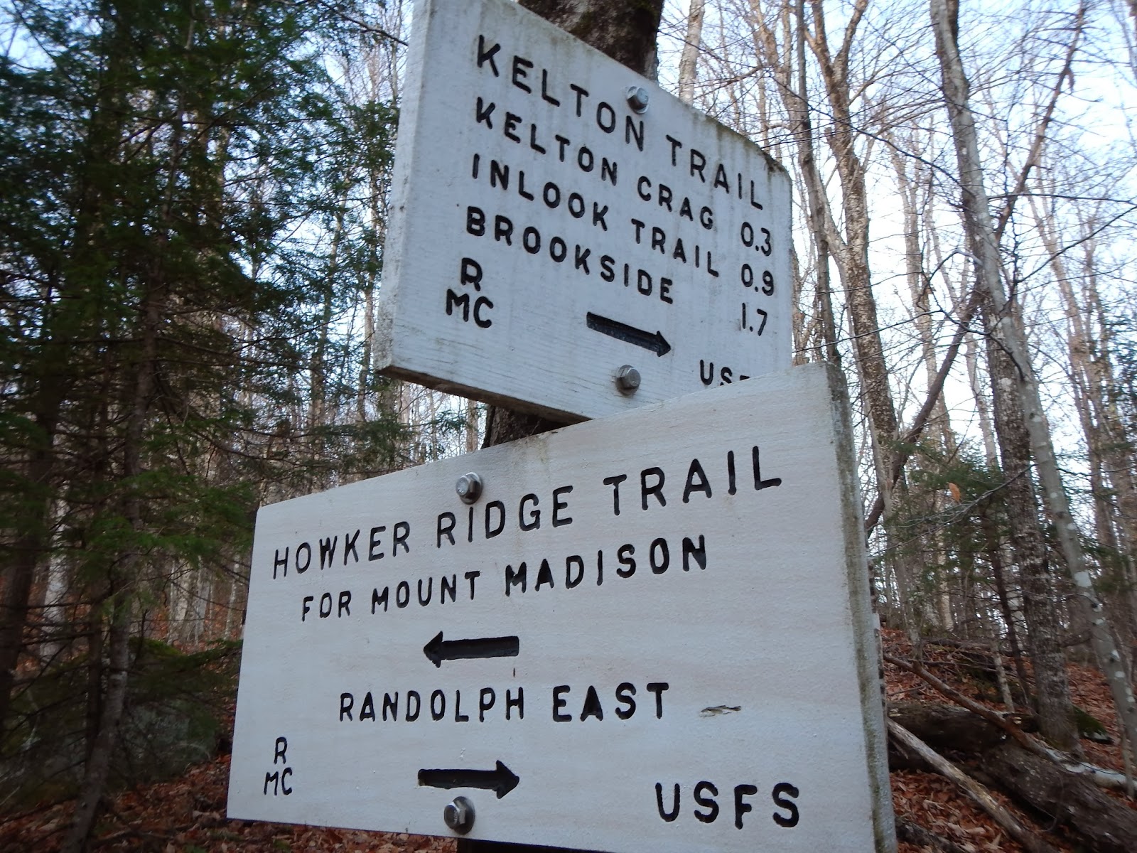 Hitting the Trails: 11/02/2013 Mount Madison - Mount Adams