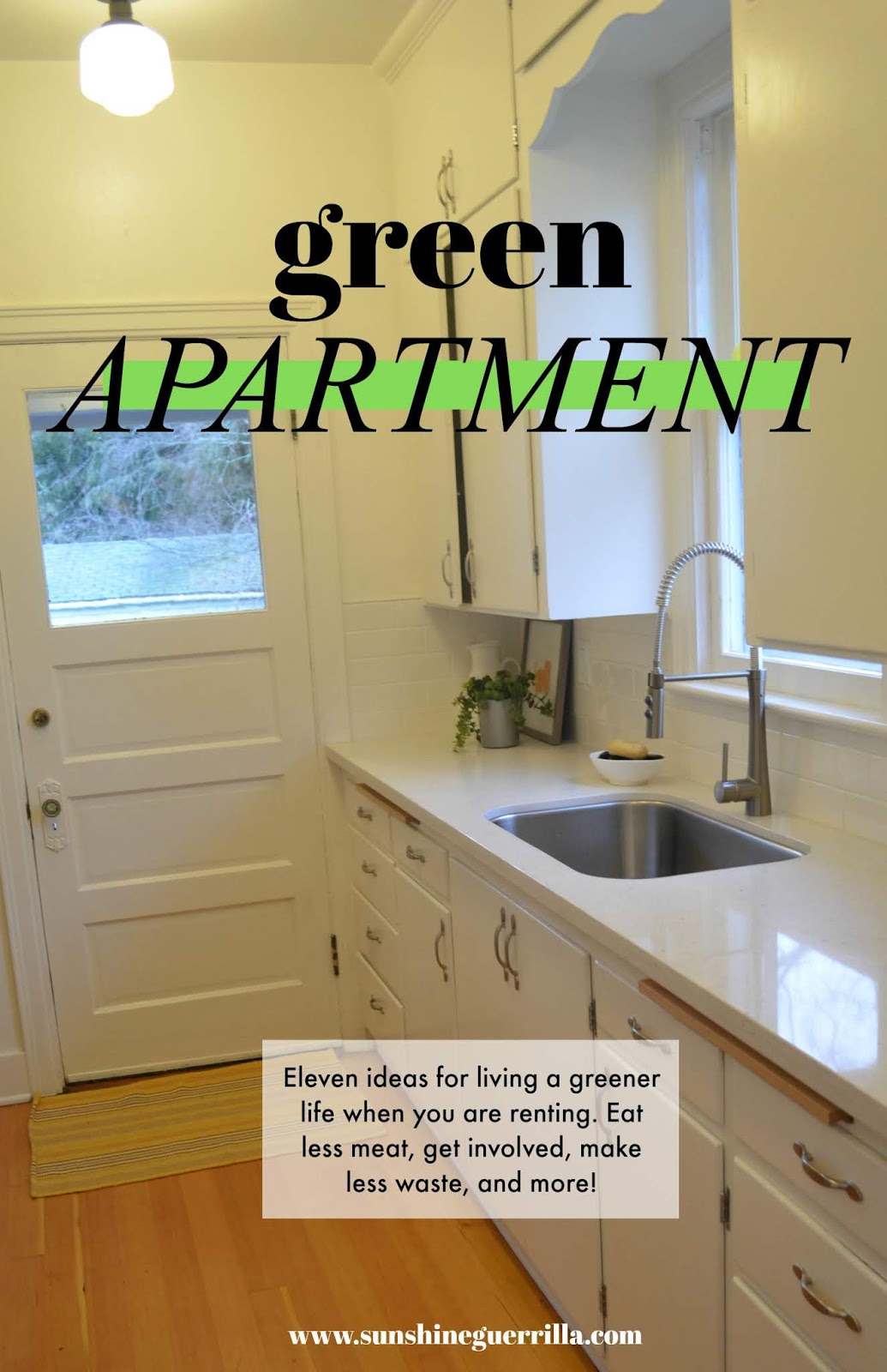 Ten Ideas for Going Green while Renting an Apartment. - Sunshine Guerrilla