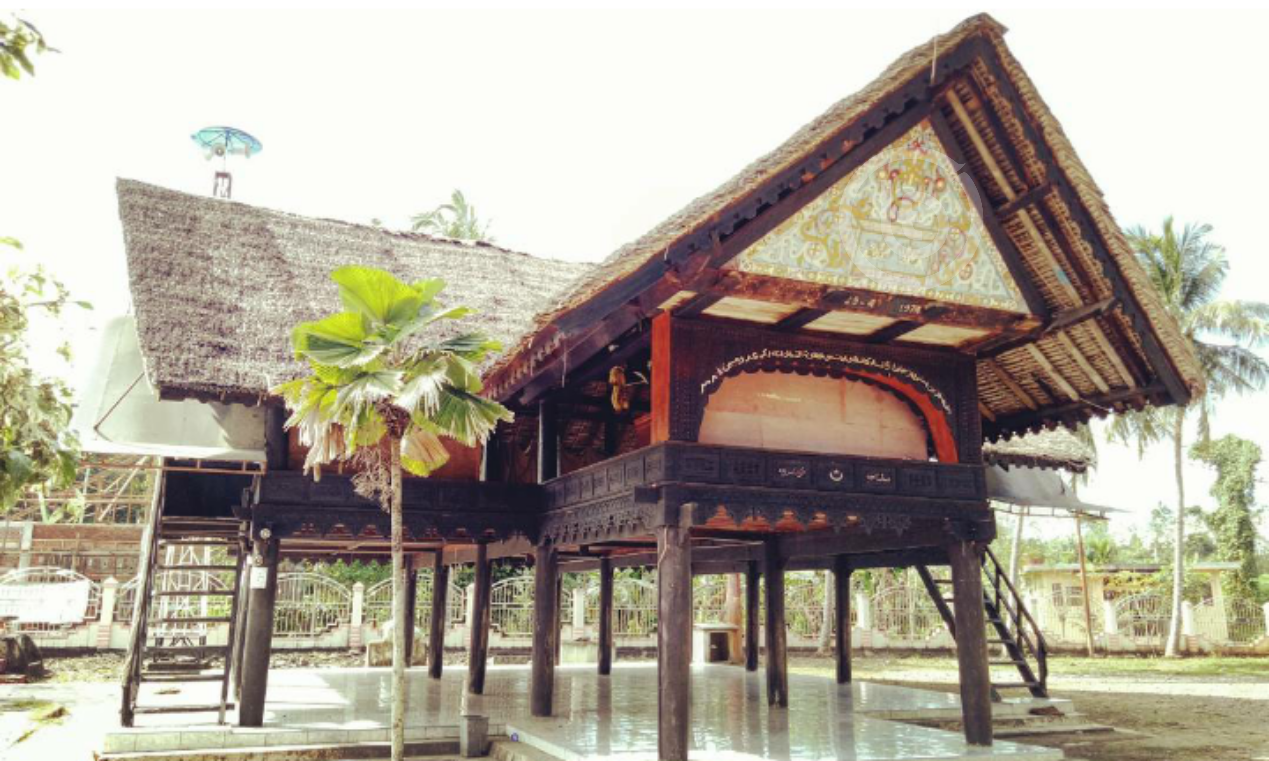 Meunasah Rumoh Aceh Gampong Mancang - Beulangong Tanoh