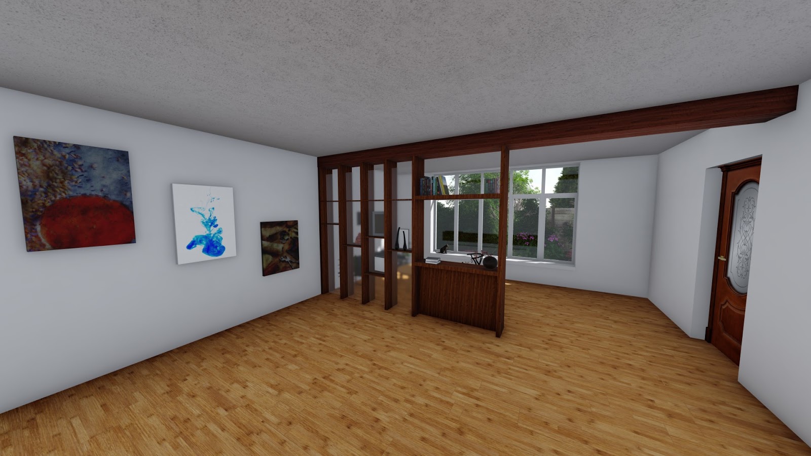 Living Room Interioir design 12x6 m | Life блог