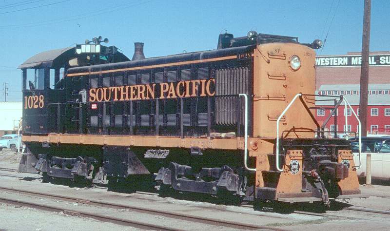 Eddie's Rail Fan Page: Southern Pacific Railroad, Alco S 1 yard ...