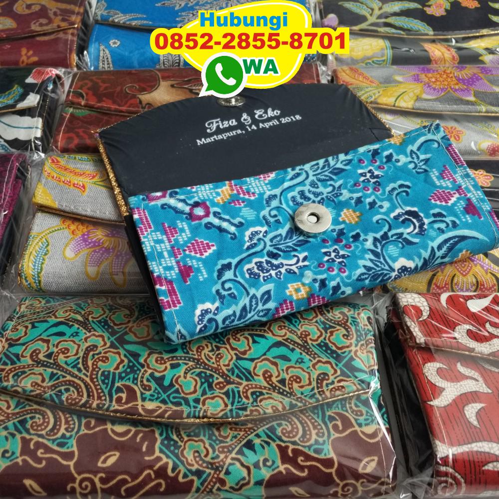 Souvenir Dompet Batik Besar Spesial | Souvenir Pernikahan