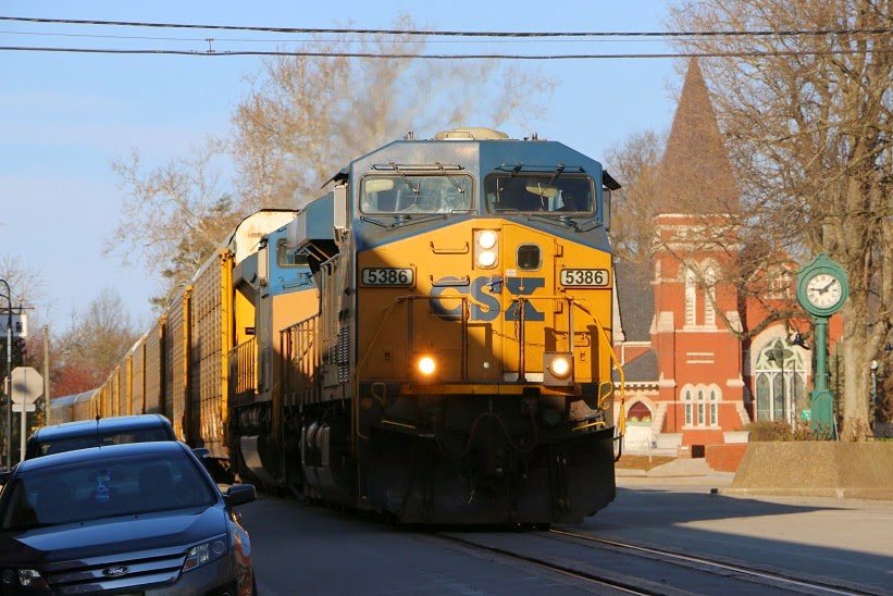 Michigan Exposures: Street Running Trains