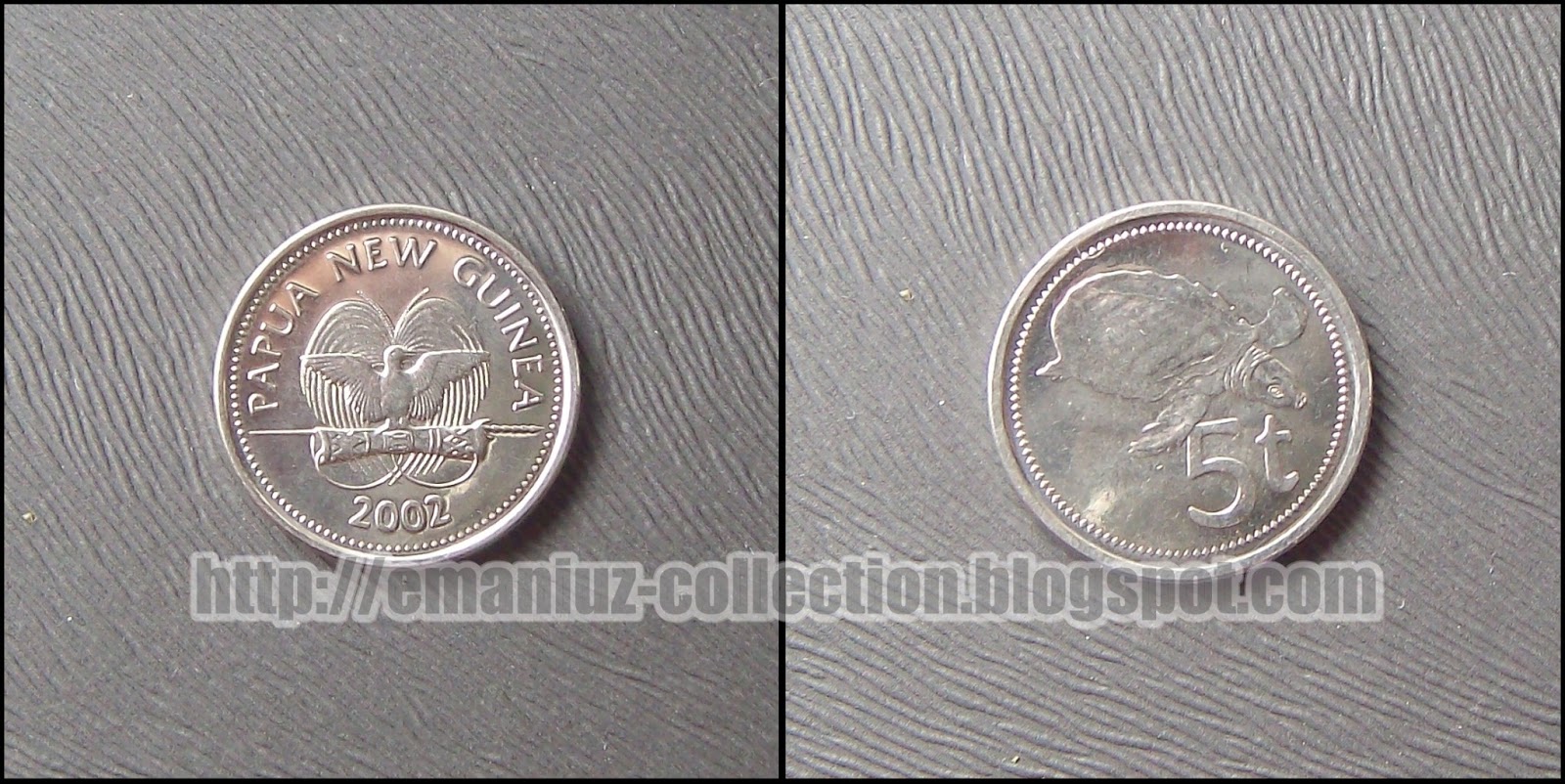 Coin of Papua New Guinea | 5 Toea (2002) | Emaniuz Collection