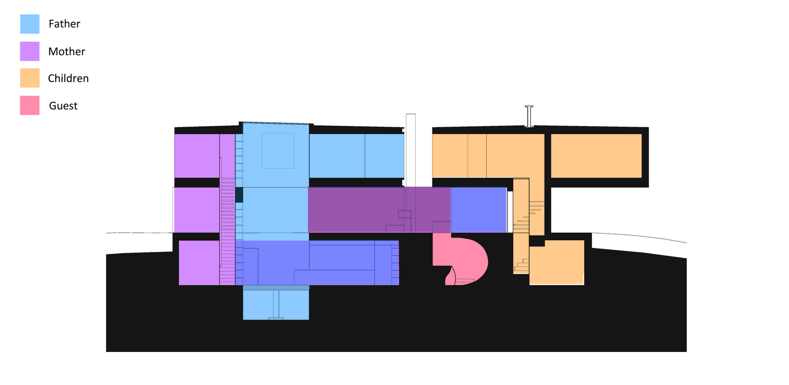 ARCH1201 - Saskia de Haan: Project #2 - Study 3: Vertical Circulation