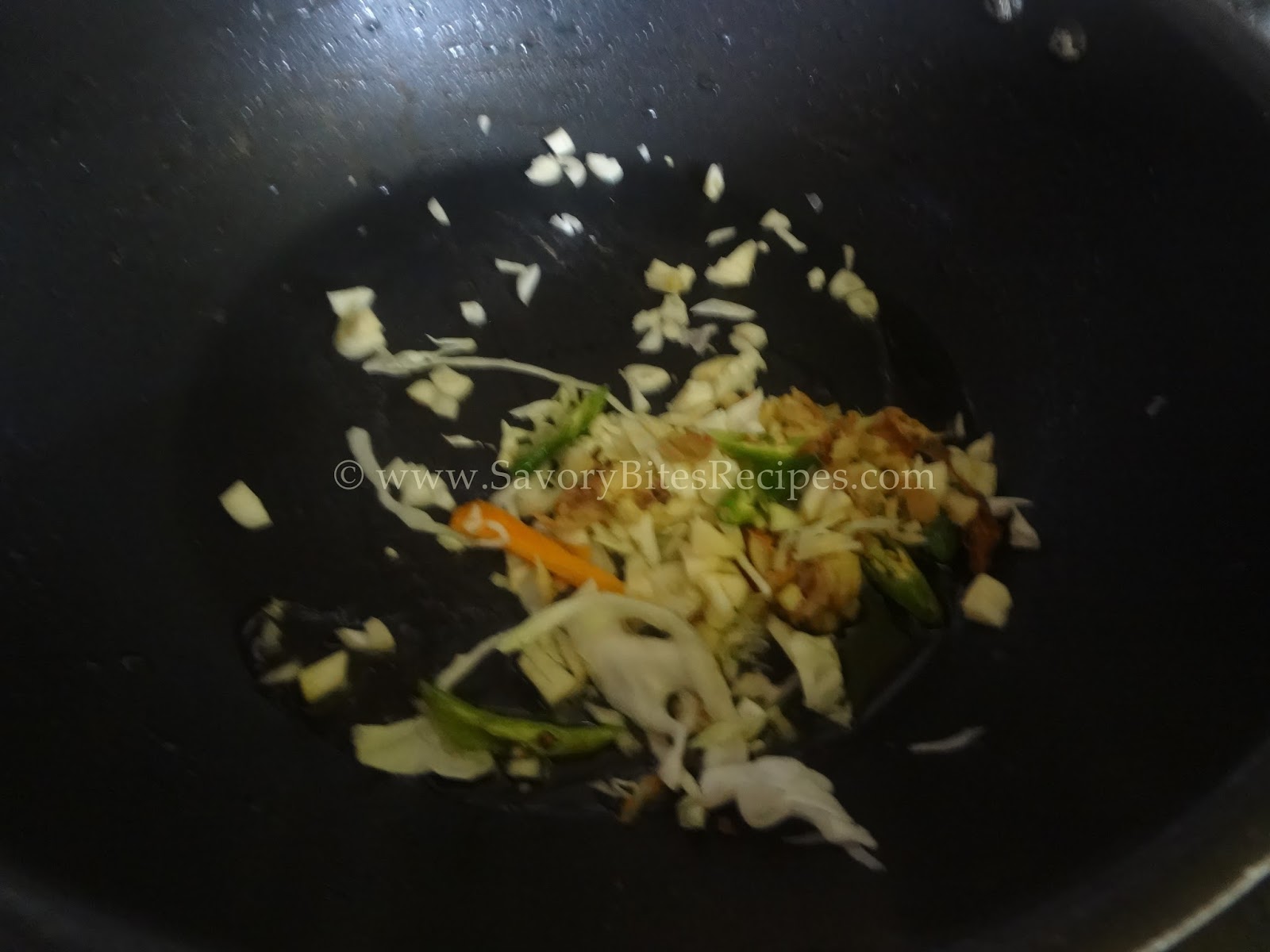 Crispy Burnt Garlic Veggie Noodles | Savory Bites Recipes - A Food Blog ...