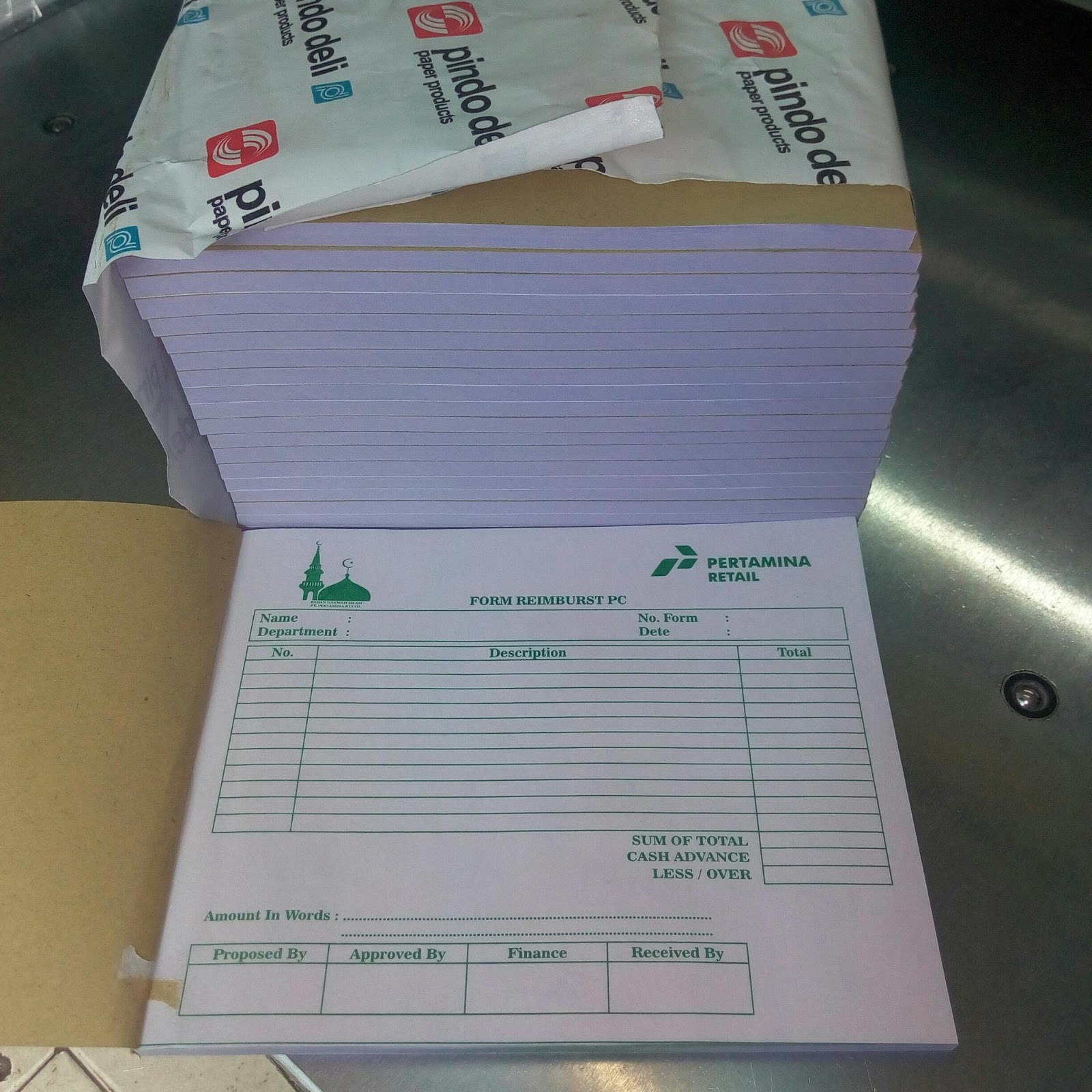 Cetak Nota dan Kwitansi Murah Jakarta Timur | WARU PRINTING