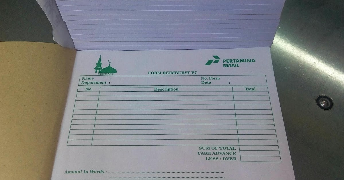 Cetak Nota dan Kwitansi Murah Jakarta Timur | WARU PRINTING