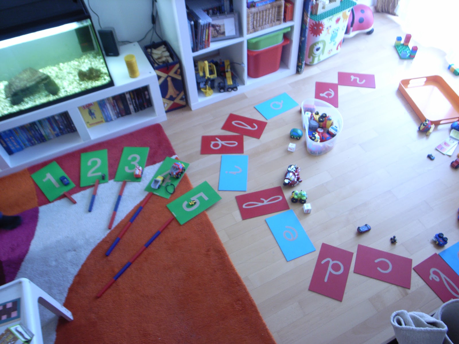 Les Montessouris: Mathématiques - 3 ans 1/2 et 5 ans