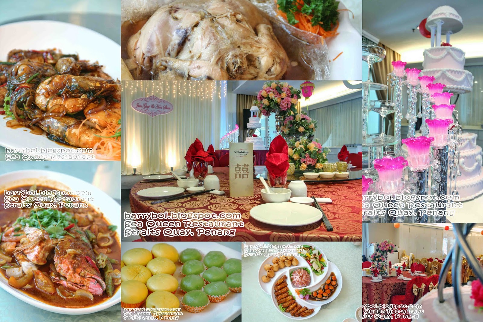 Wedding Food Packages at Sea Queen Restaurant, Straits Quay Penang