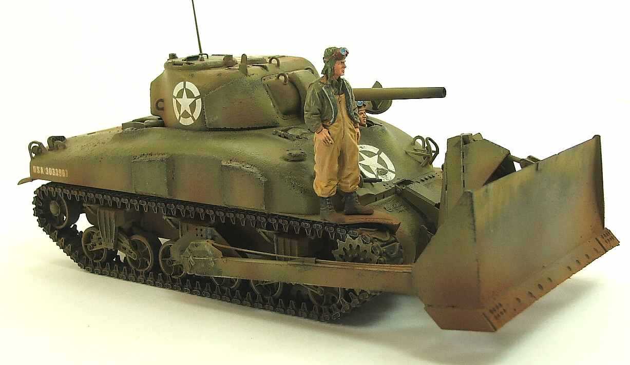 Panzerserra Bunker- Military Scale Models in 1/35 scale: M4A1 Sherman ...