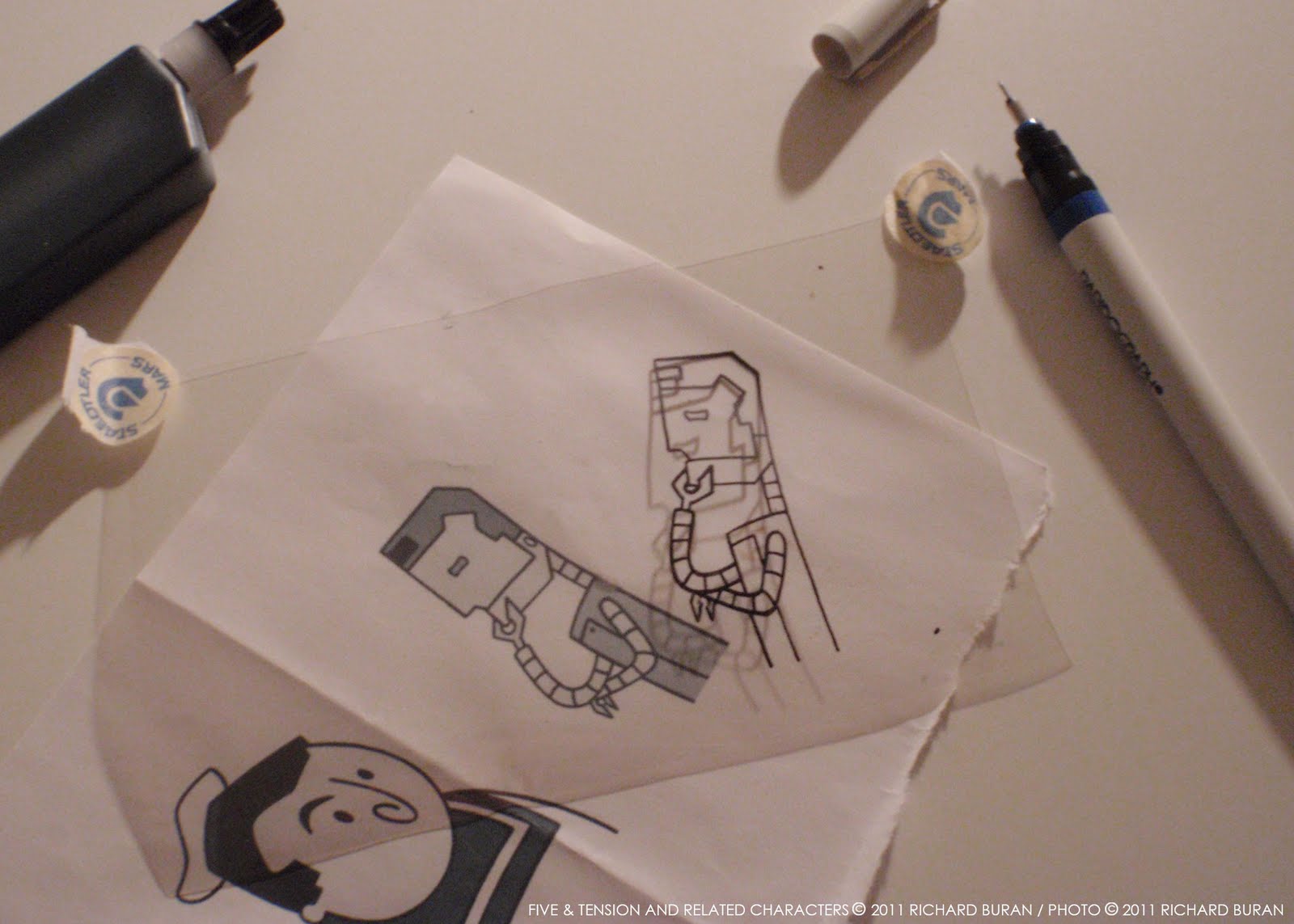 The Richard Buran Blog of Curiosities: Cel Wall Art (as in animation ...