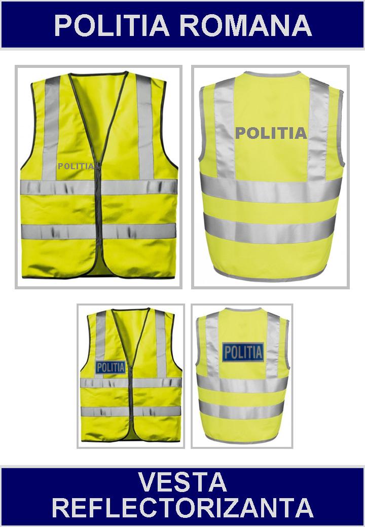 IMBRACAMINTE TINUTA UNIFORME POLITIA ROMANA: IMBRACAMINTE