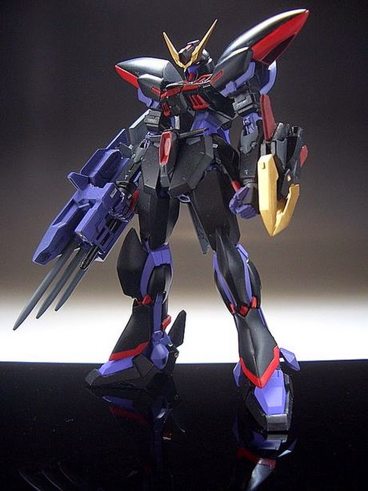 Custom Build: HG 1/144 GAT-X207 Blitz Gundam "Improved" - Gundam Kits ...