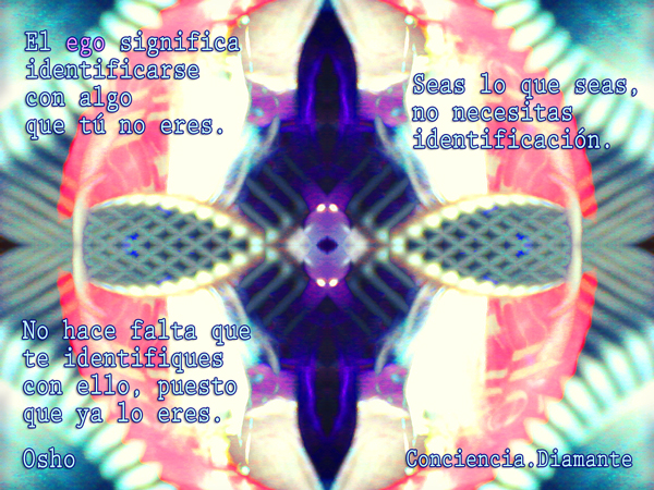 CONCIENCIA DIAMANTE blog: El ego significa identificarse con...