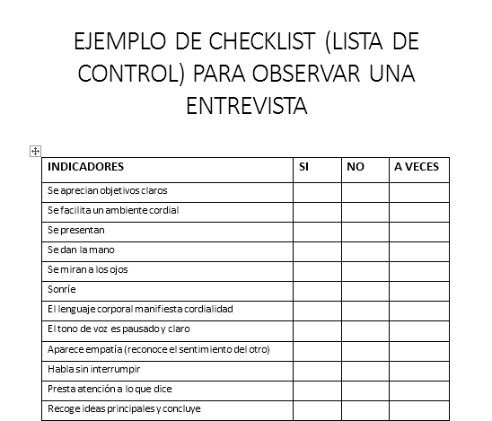 La brújula del mundo: Instrumento de observación o checklist [7/3/2016]