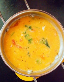 Pesara pappu/ Moong dal Tomato /pappu charu - Delicious Andhra recipes