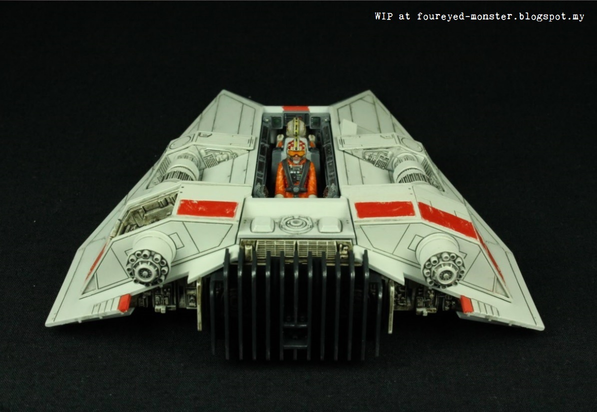 Art and Musings of a Miniature Hobbyist: Star Wars Snowspeeder [WIP ...