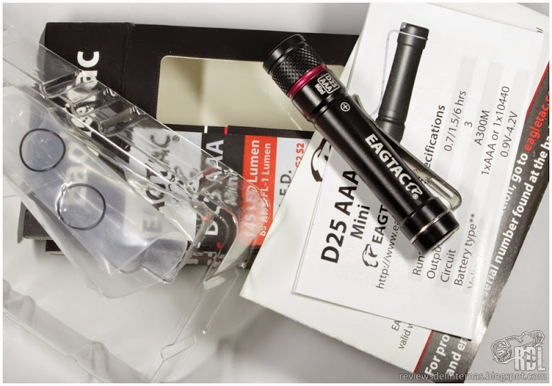 [Review] EAGLETAC D25AAA Mini (XP-G2 S2, 1x AAA / 1x 10440) - 1 x AAA ...