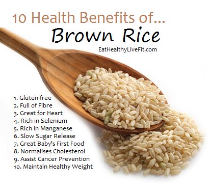Health Benefits Of Brown Rice