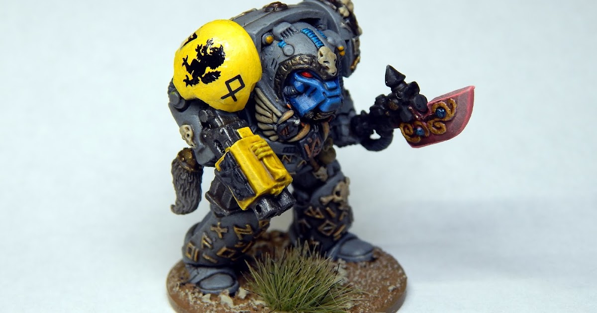 Miniature Mischief: Rune Priest for the Wolves. (and some fresh meat!)