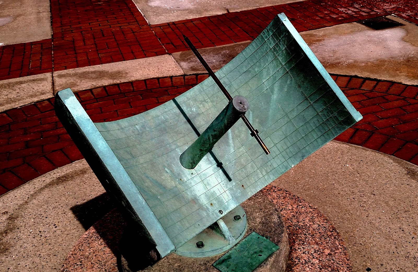 The Mathematical Tourist: Half-Cylinder Sundial