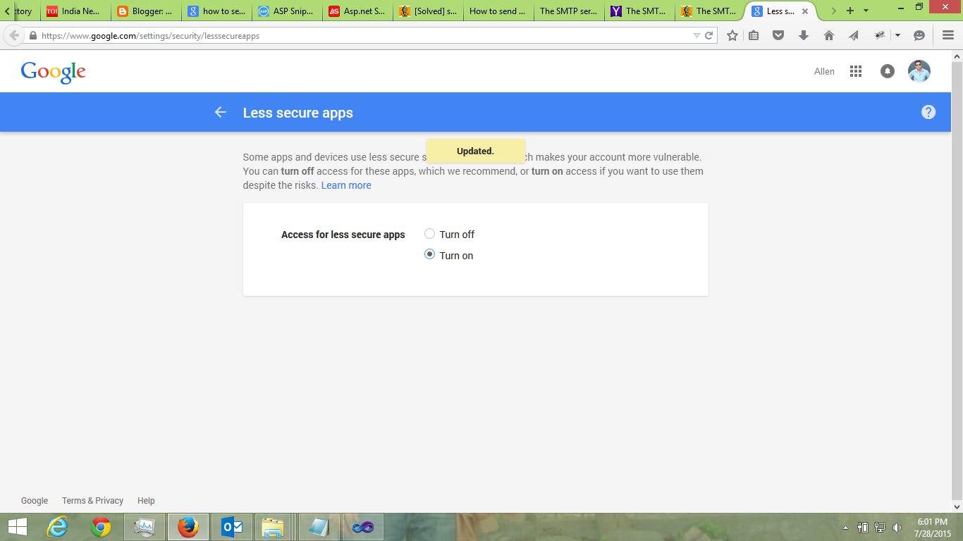 Code Stack: Send Email from gmail account code in asp.net c#