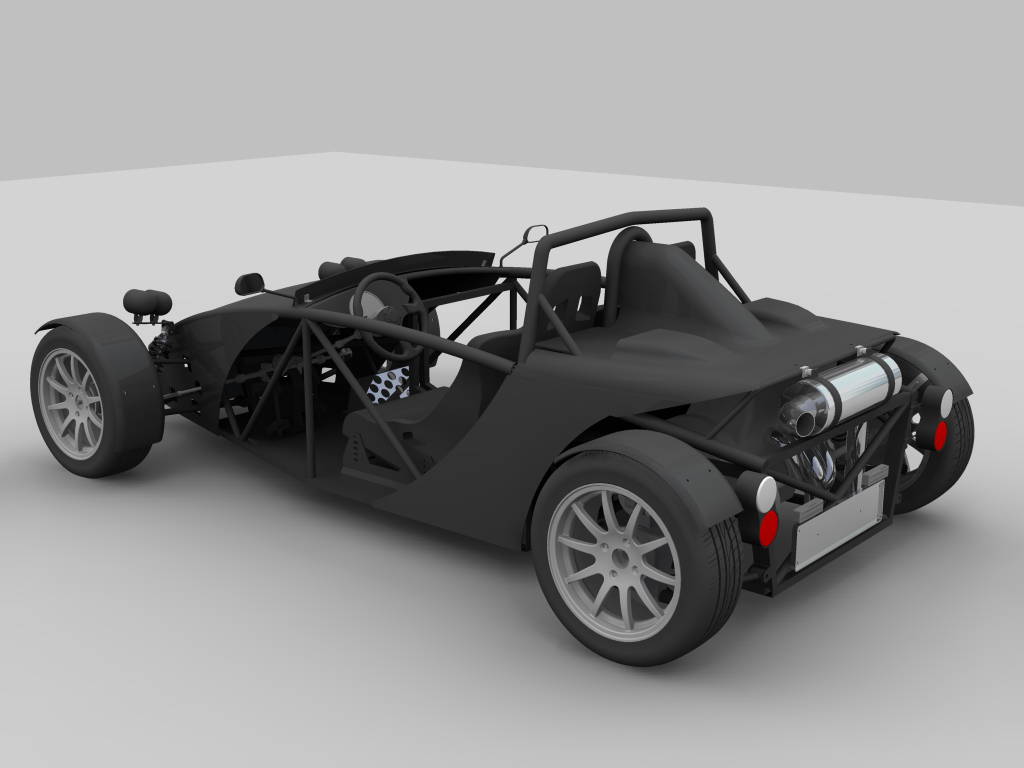 "Petrikas": A kit car in made in Autodesk Inventor ... is almost done.