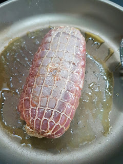 Cocina Basica y Fresca: PUNTA DE SOLOMILLO RELLENA CON CREMA DE SETAS CBF@