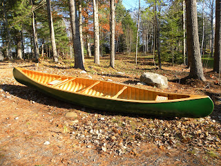 Harmony Canoe & Cycle: FOR SALE - 16' Cedar Canvas Canoe