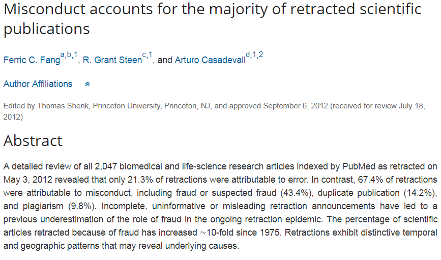 What Is "Bad Science?