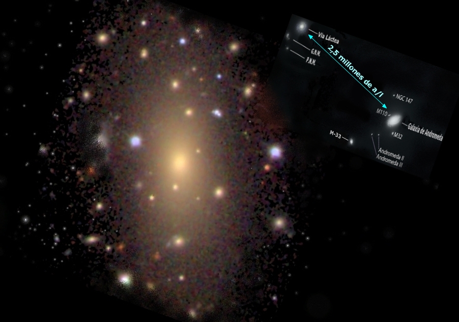 Paseando por el Universo: IC 1101.....en el límite de lo razonable.