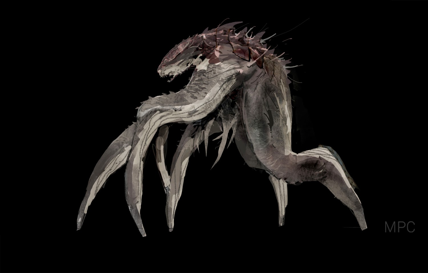 Godzilla Muto Concept Art