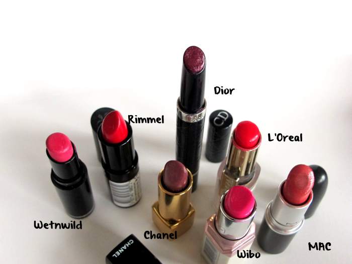 7 pomadek na 7 dni tygodnia. Moje ulubione szminki. ~ piękność dnia