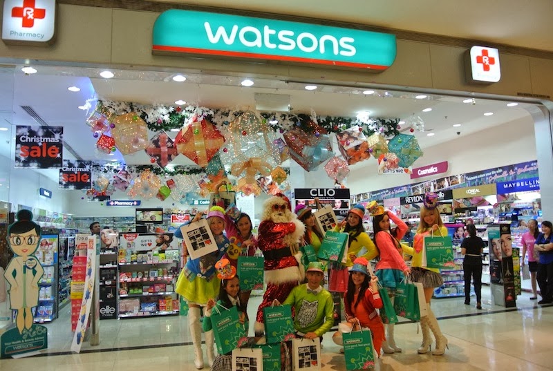 Watsons Xmas promo - Gifts We Love | BWINCESSNANA