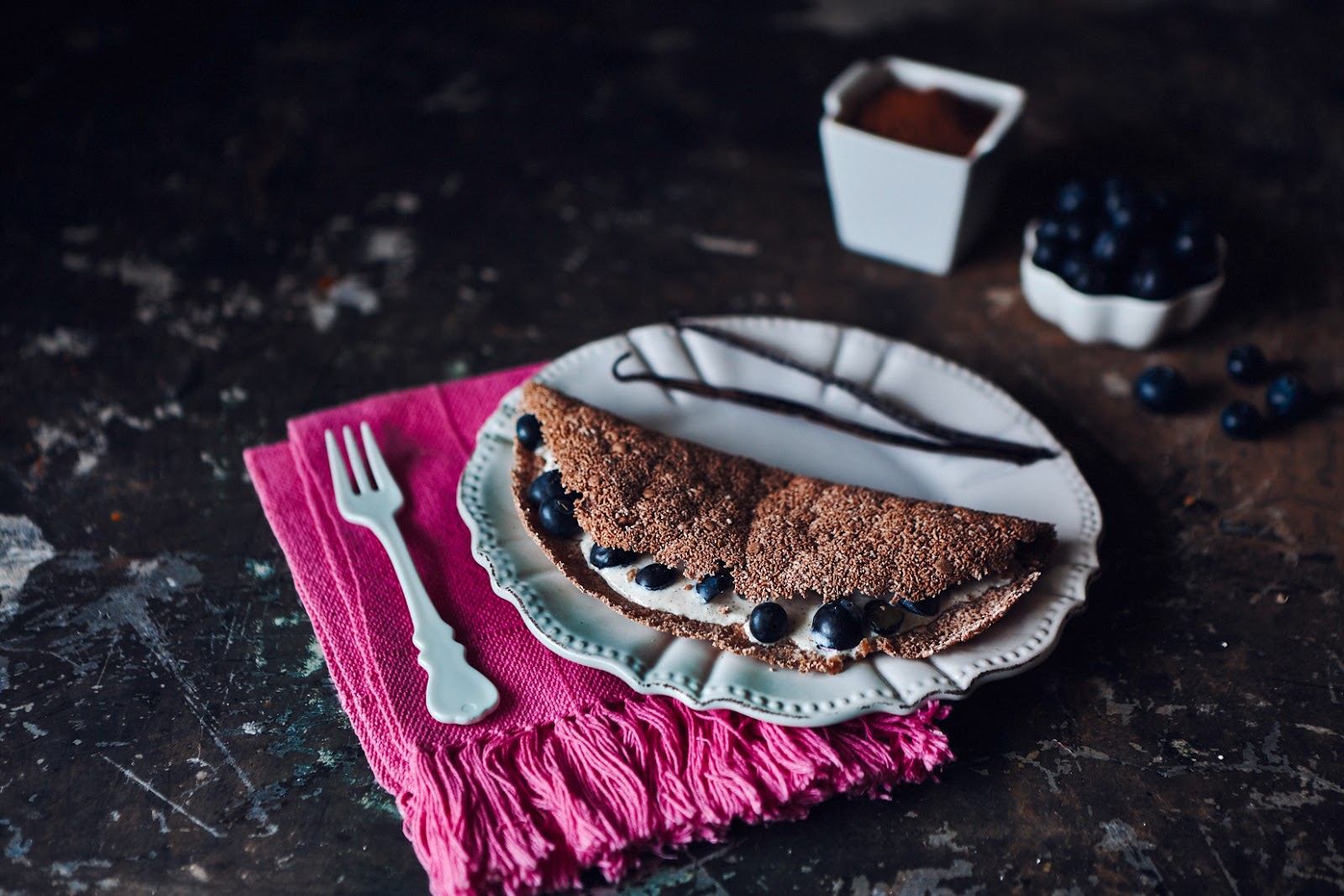 Paula Barrozo: ♥ Deliciosa Receita de Tapioca com Chocolate e Mirtilo ...