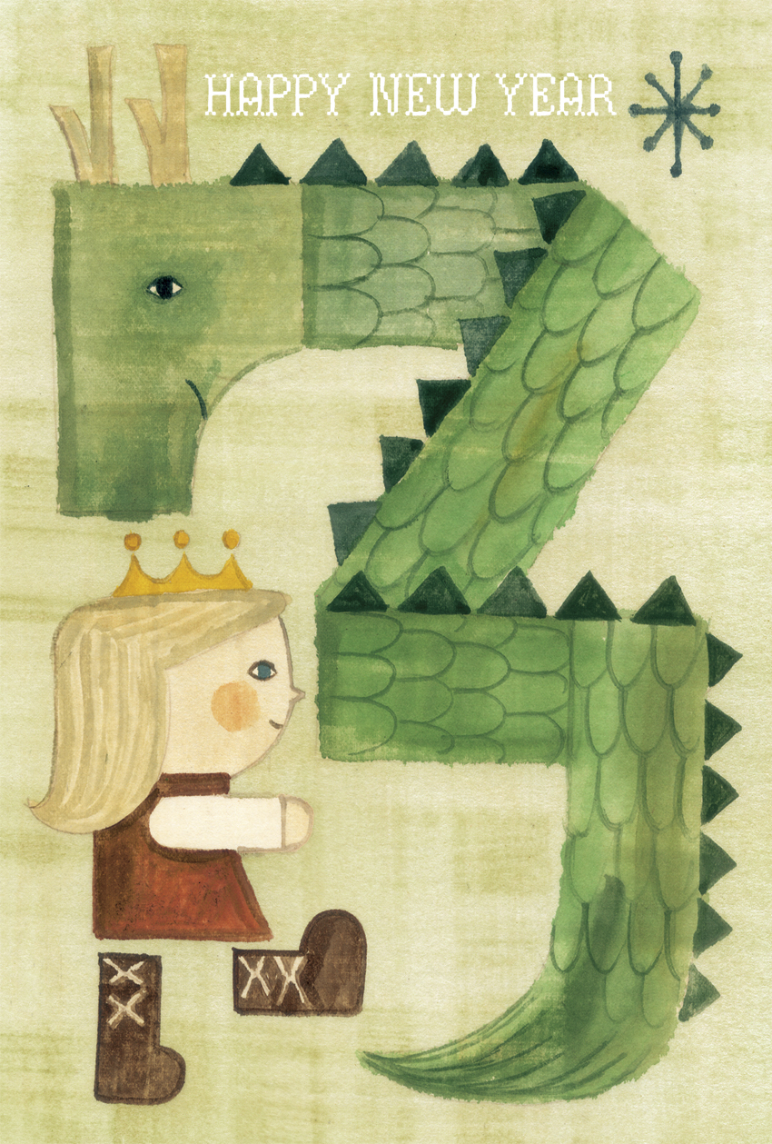 Kokoro ♡ - Origami y Etcéteras: Postales de Año Nuevo . Nengajou ♥