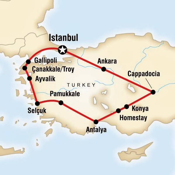 Travelholic: #TravelTips | Overland Backpacking Route