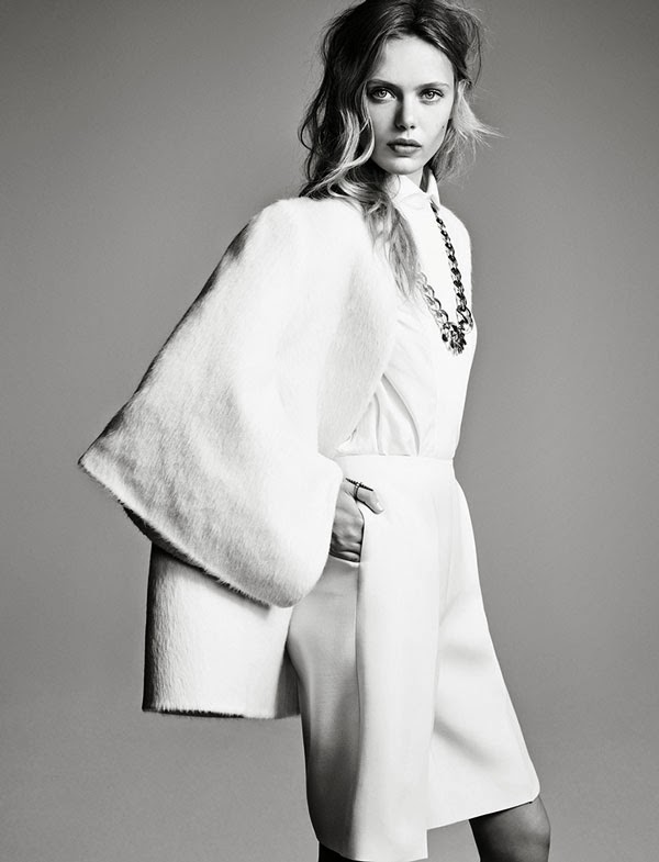 ŠIVENJE I KROJENJE: Frida Gustavsson za Vogue Germany decembarsko ...