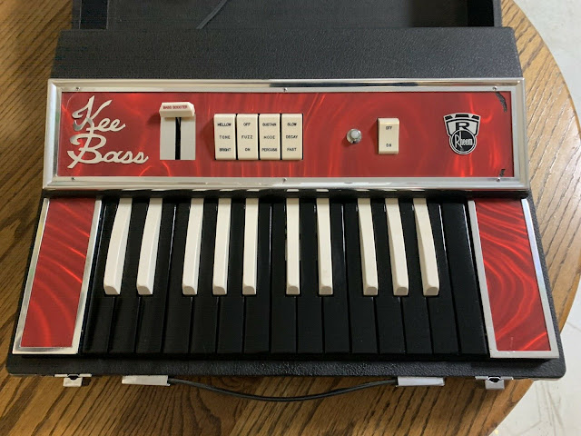MATRIXSYNTH: 1960’s RHEEM KEE BASS COMBO ORGAN / Bass Synth