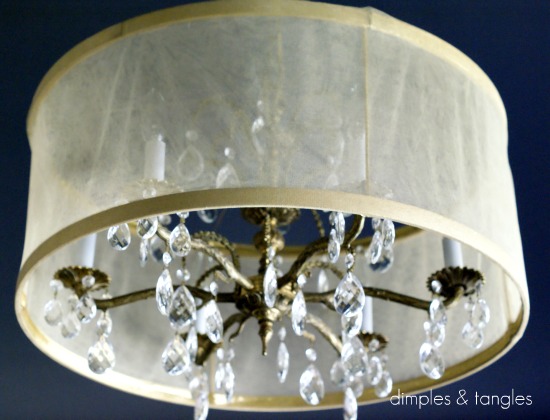 Diy Drum Shade Tutorial Dimples And Tangles