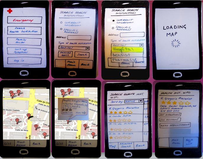 Interaction Design Course: Low-Fidelity Prototype