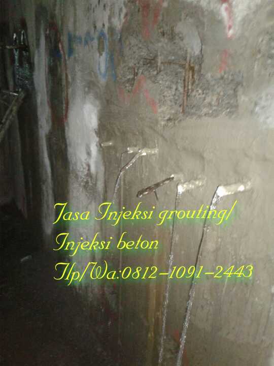 Jasa Injeksi Grouting / Injeksi Beton