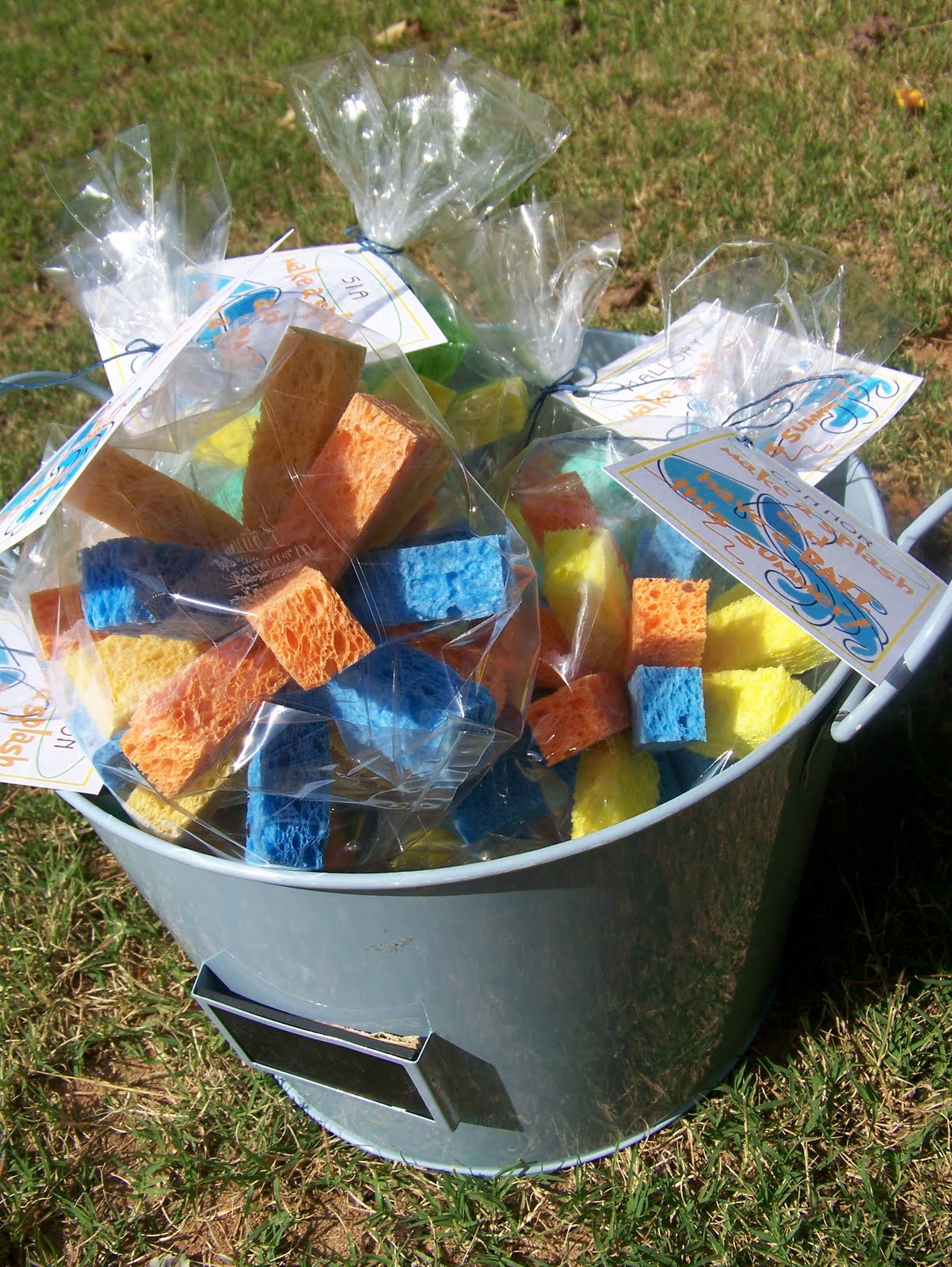 a place called joy: sponge balls.