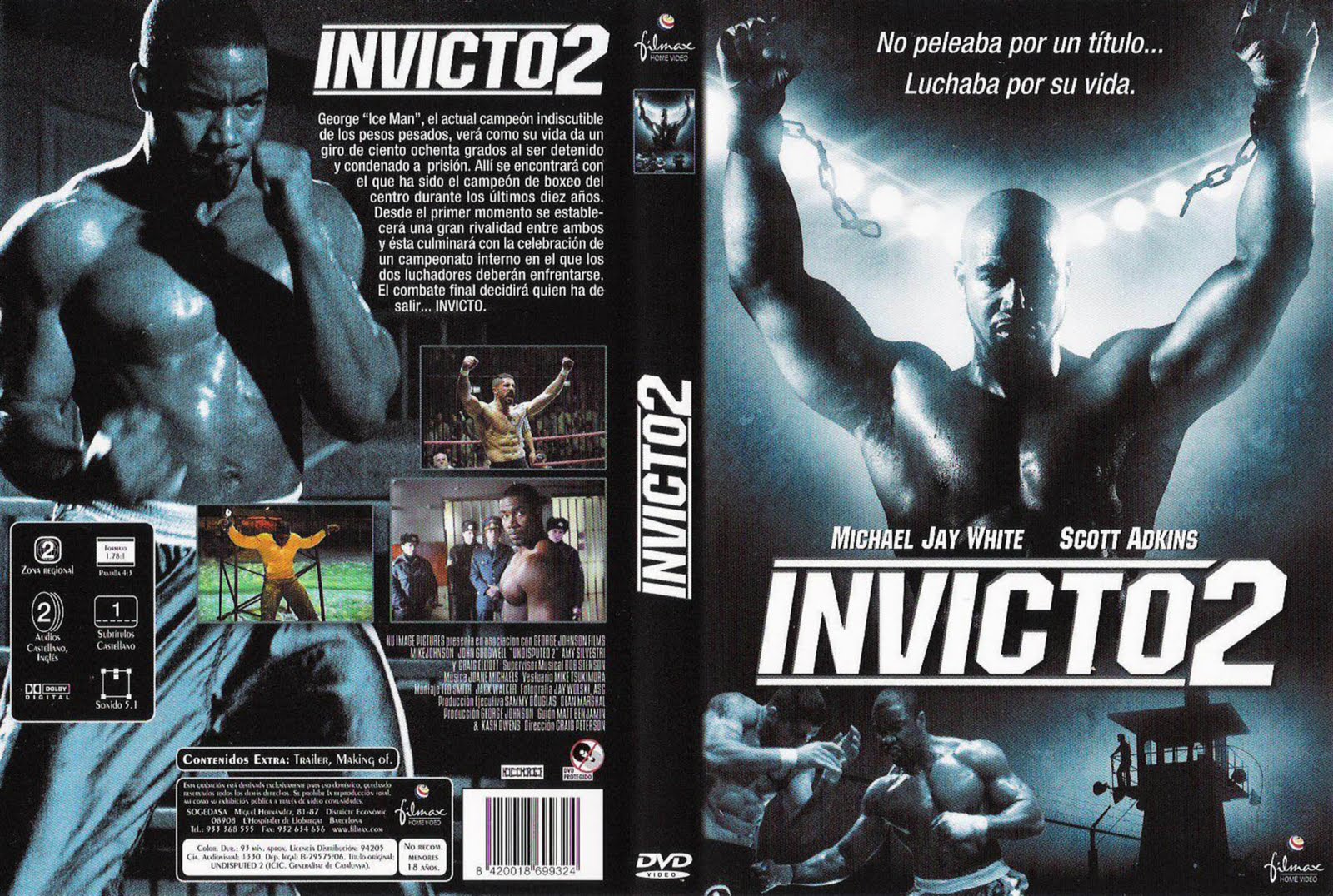 peliculas y juegos ps2: Invicto 2