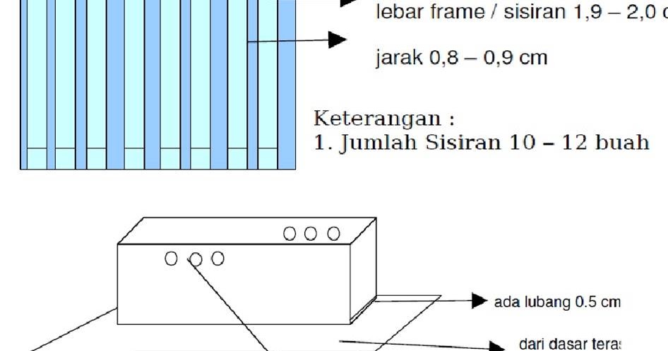 Pembelajaran: PENEMPATAN KOTAK STUP LEBAH MADU