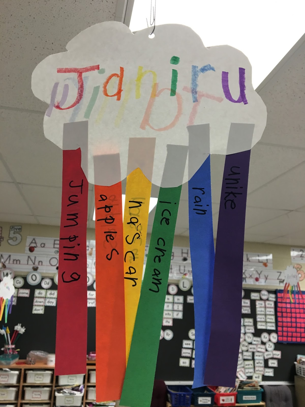 The First Grade Lunchbox: March Rainbows