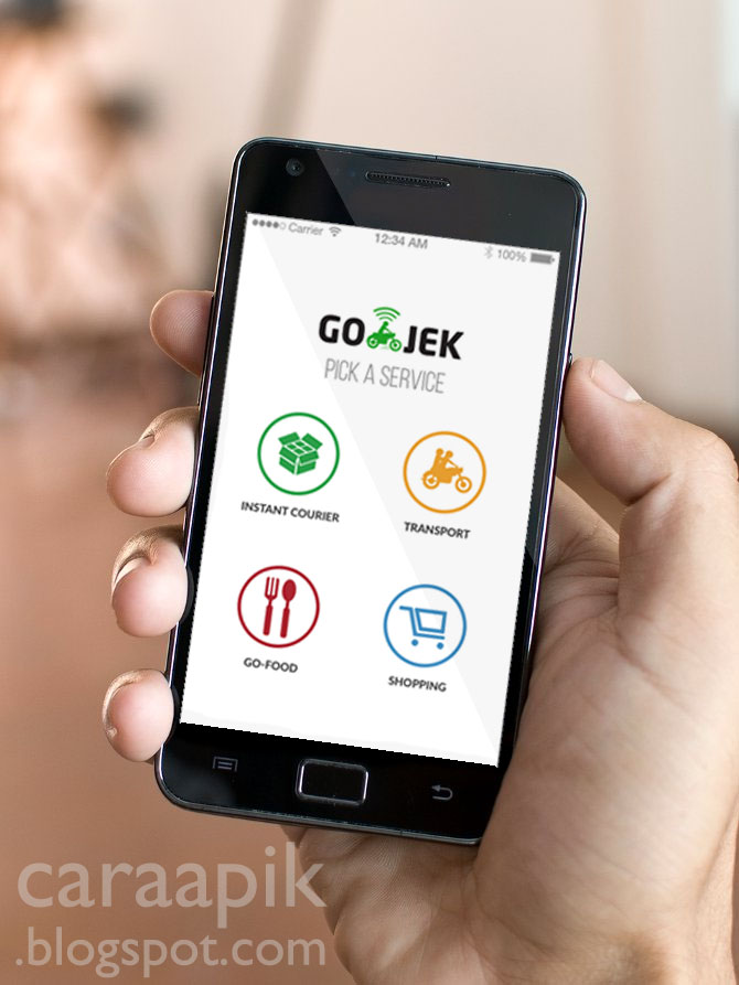 Cara Mudah Pesan Gojek Lewat App atau LINE